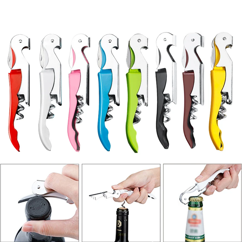 Colorful Wine Opener Quick Openers Stainless Steel Wine Cork Screw ...