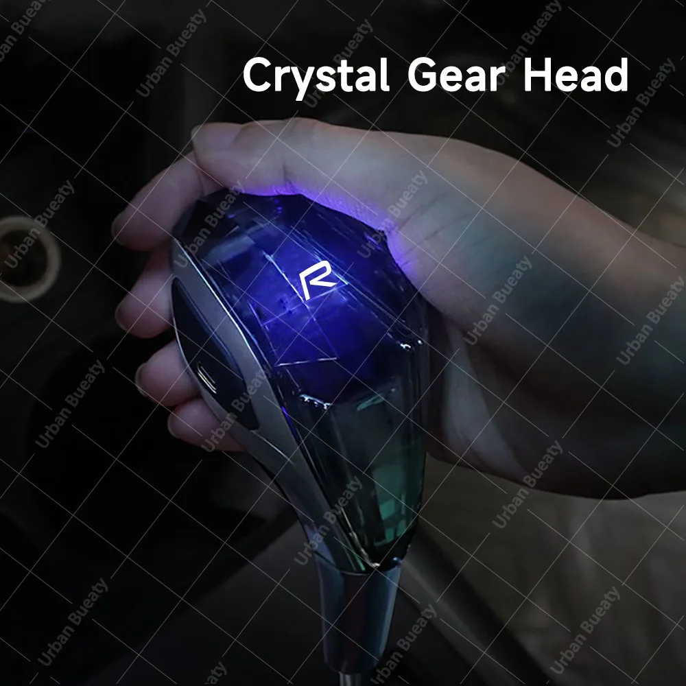 Car-Universal-Crystal-Handle-Gear-Shift-Knob-Gear-Head-with-LED-For ...