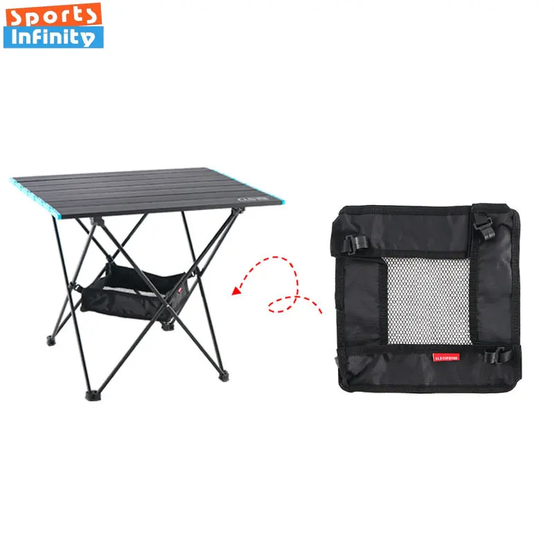 Camping-Table-Hanging-Net-Basket-M-L-XL-Folding-Table-Storage-Rack ...