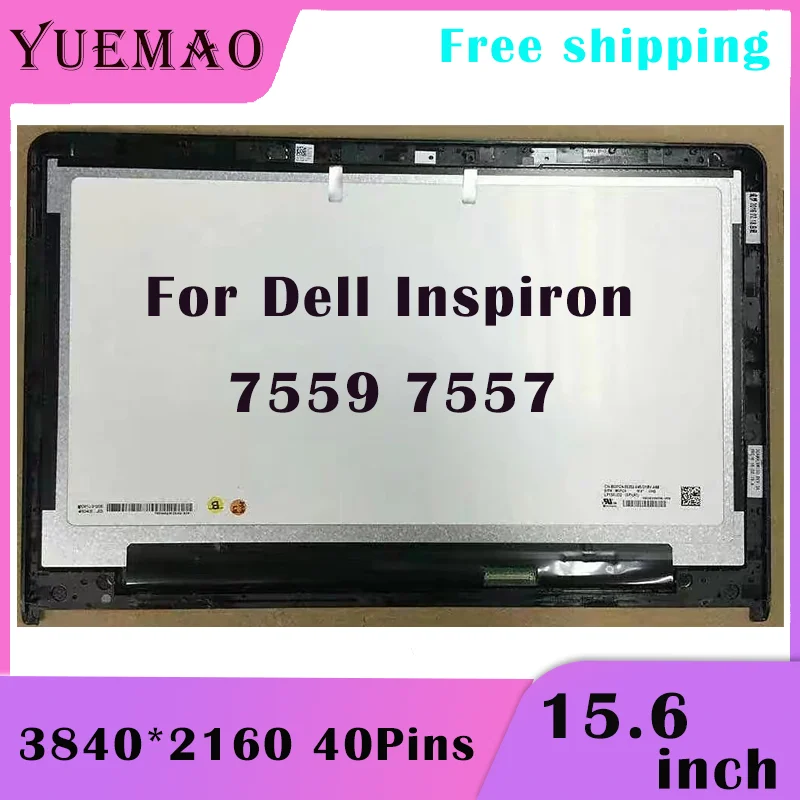 For-Dell-Inspiron-15-7559-7557-P57F-P57F002-15-6-inch-4K-Touch-LCD ...