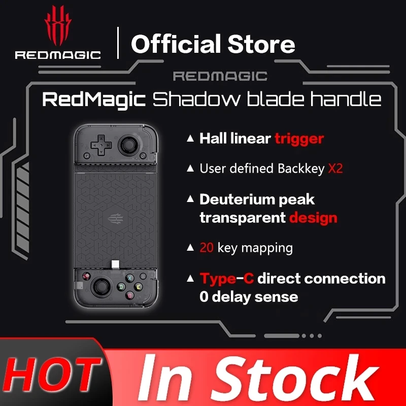 Nubia Redmagic shadow blade gamepad for Gaming Phone Redmagic 8 pro ...