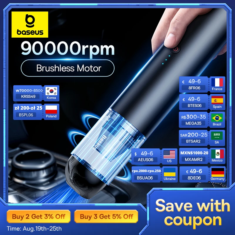 Baseus-A3-15000Pa-Car-Vacuum-Cleaner-Mini-Wireless-Portable-Vacuum ...