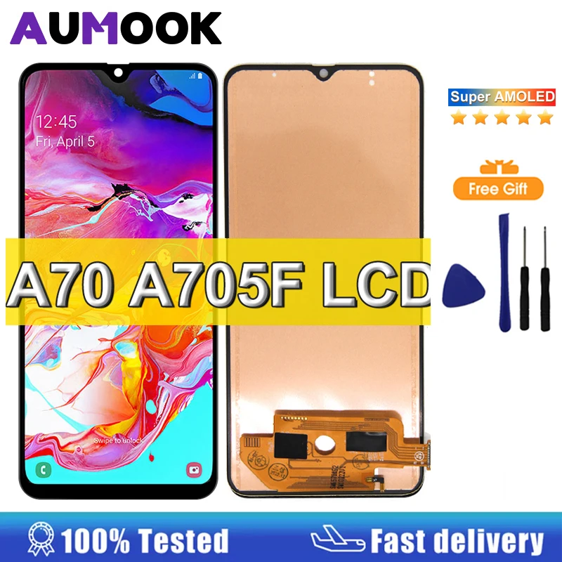 6.7" Super AMOLED For Samsung Galaxy A70 A705 A705F LCD Display Touch ...