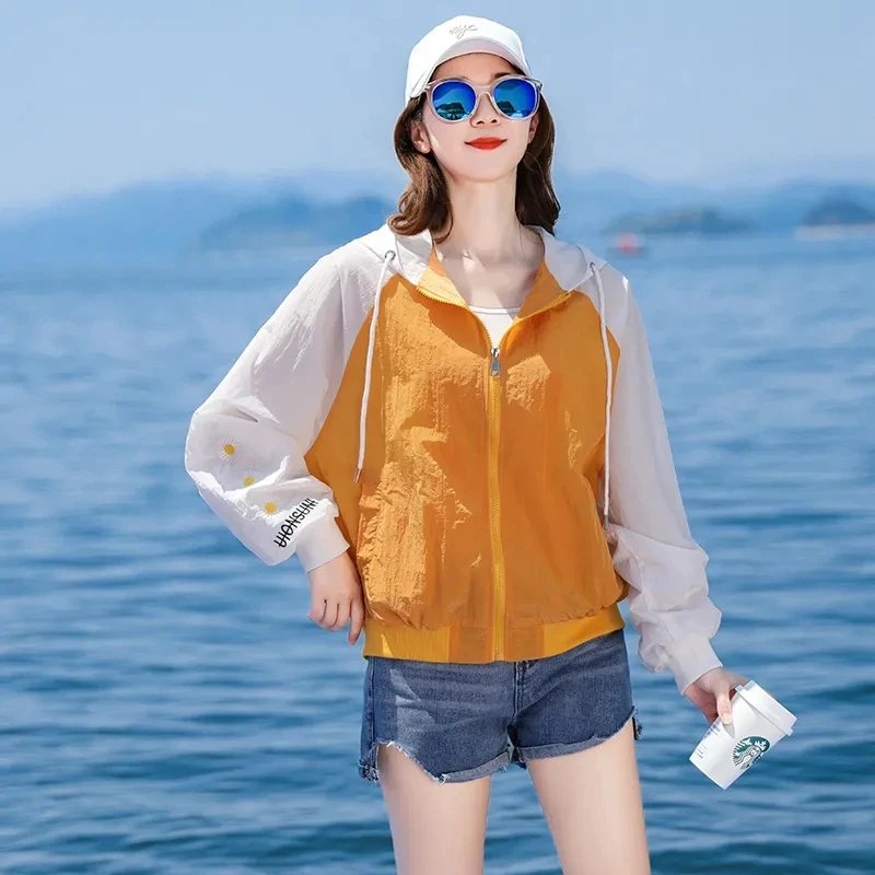 Sunscreen-Clothing-Women-s-Color-Matching-Long-sleeved-Breathable-Sun ...
