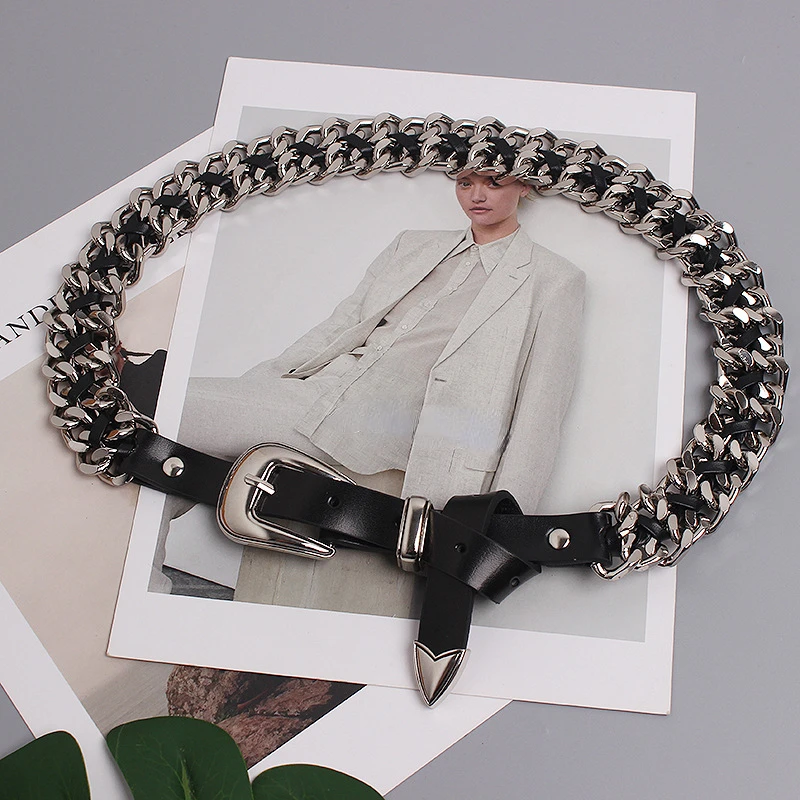 Women-Hip-Hop-Metal-Belt-Fashion-Dress-Jeans-Decorative-Belts-For-Women ...