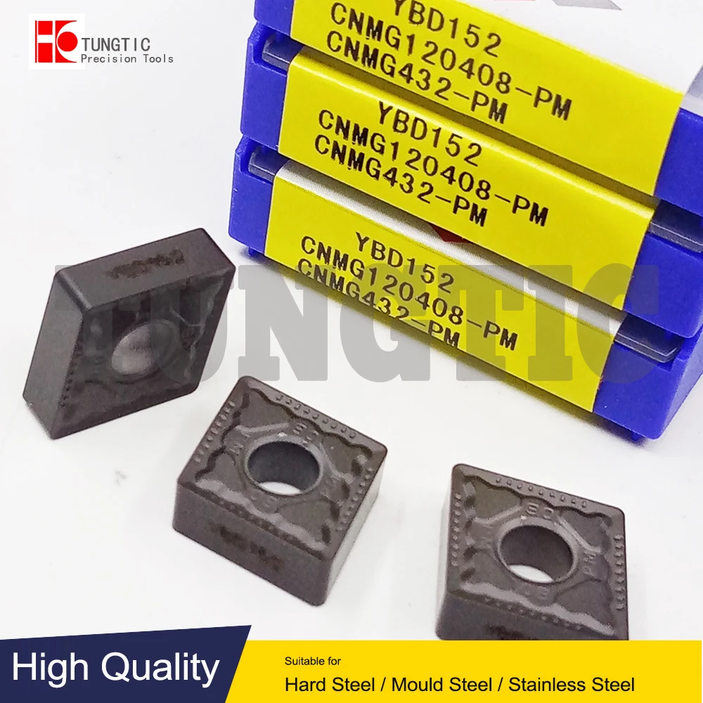 CNMG120408-PM-YBD152-Milling-Cutter-CNC-Tools-Insert-Lathe-Machining ...