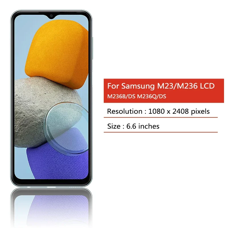 하이 퀄리티 IPS LCD, 삼성 M23 LCD M236 디스플레이, 터치 스크린 디지타이저 어셈블리, 삼성 M236B/DS ...