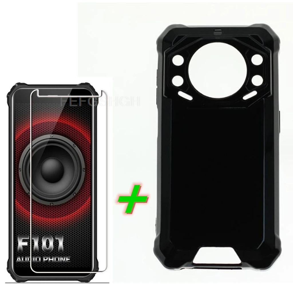 Protective-Glass-FOR-FOSSiBOT-F101-Pro-5-45-Case-Silicone-Clear-Cover ...