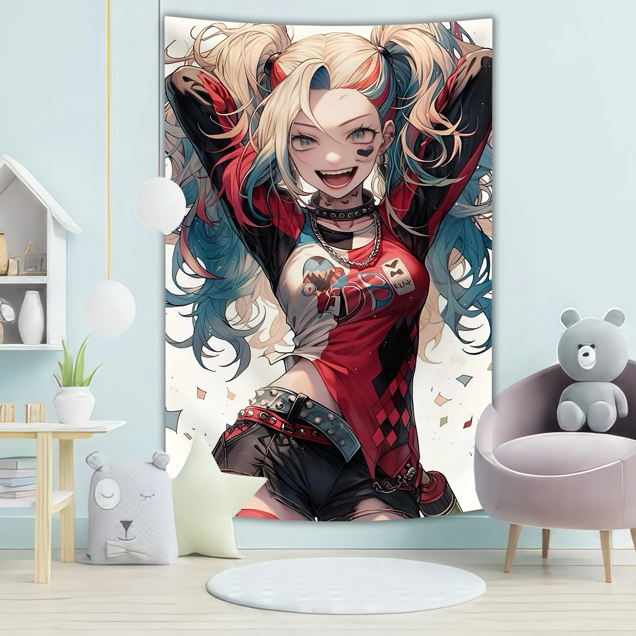 Sexy-Girl-Art-Poster-Tapestries-Psychedelic-Sweet-cool-babes-Bedroom ...