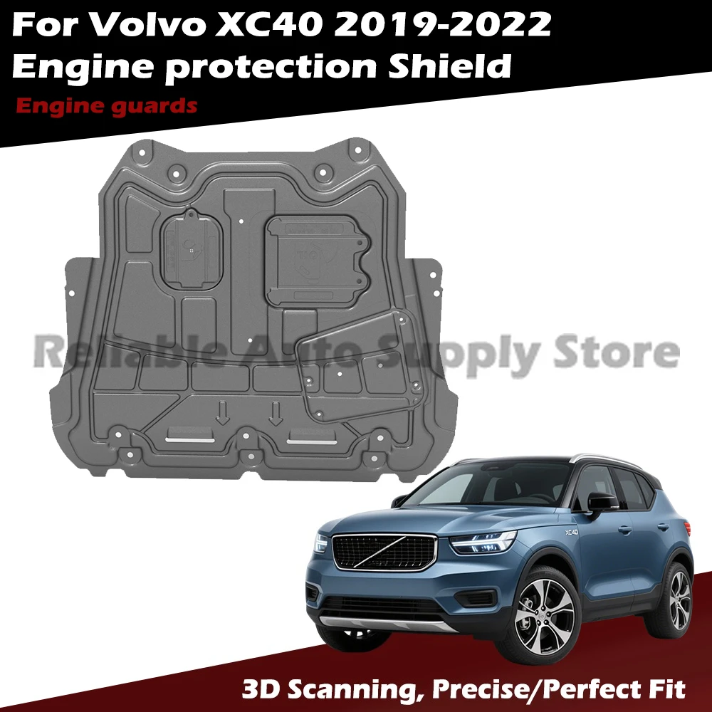 3D Scanned Precision Fit Advanced Safety Engine Guard For Volvo XC40 ...