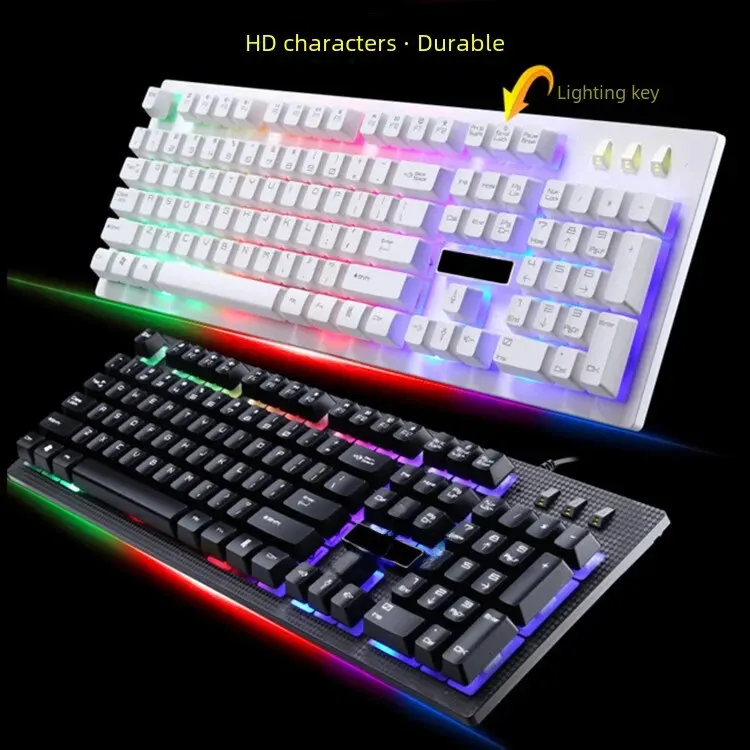 104-key-G20-Wired-Waterproof-Usb-Backlight-Computer-Keyboard-Light ...