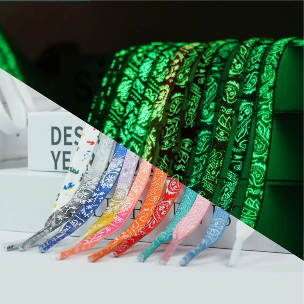 Cashew-Flowers-Luminous-Shoelaces-Graffiti-120CM-Shoes-Accessories ...