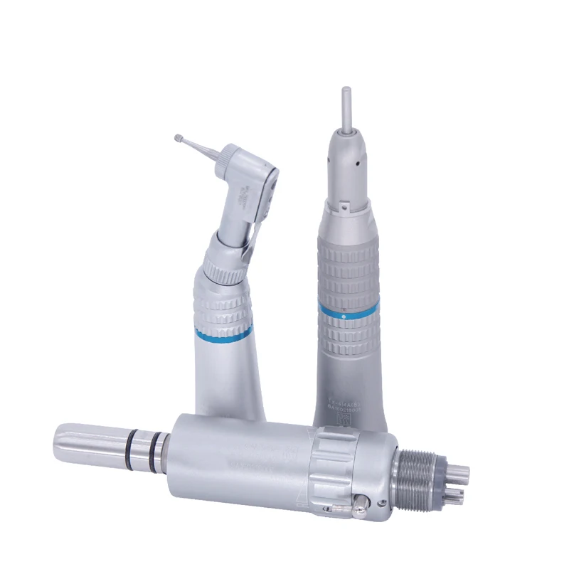 Dental 2/4holes Available Low Speed Handpiece Kit Turbine Straight ...