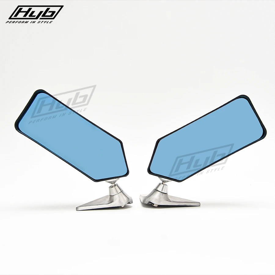 Universal-Blue-Mirror-Surface-Car-Rearview-Side-Mirror-Craft-Square-F1 ...