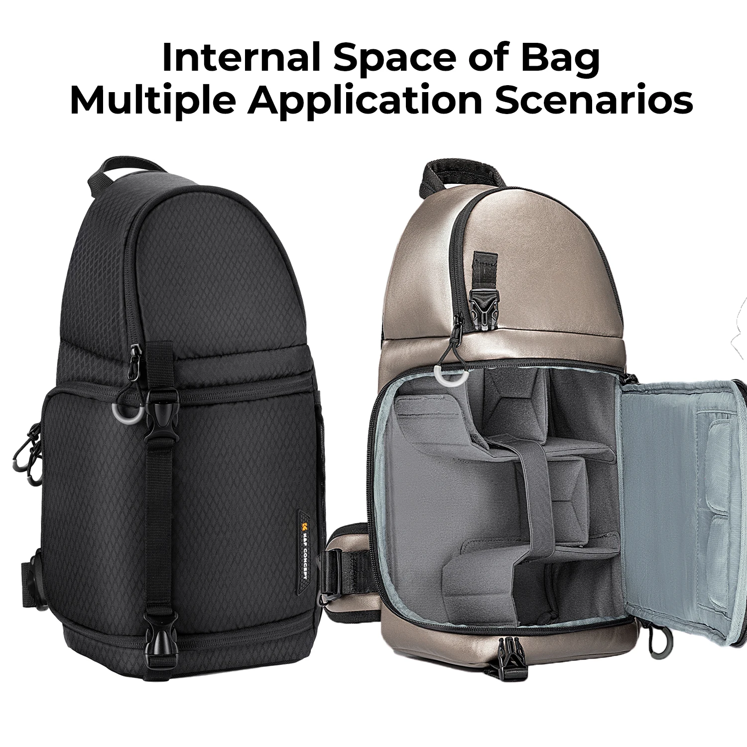K-F-Concept-Camera-Sling-Bag-Crossbody-Bag-Waterproof-Camera-Shoulder-Backpack-DSLR-SLR-Camera ...