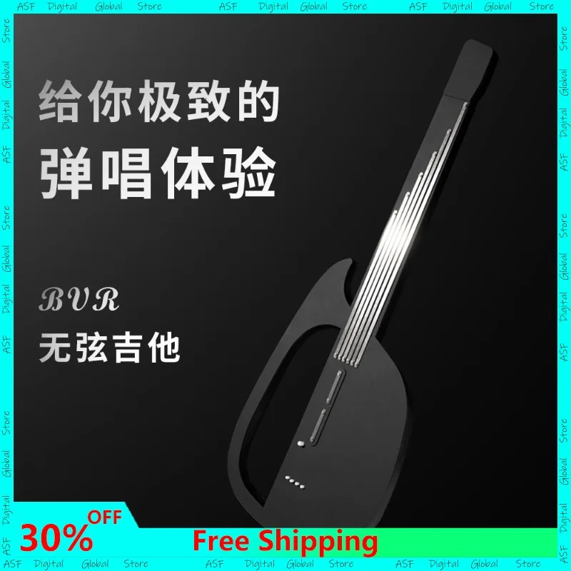 BVR-Stringless-Guitar-Automatic-Singing-One-Man-Band-Camping-Beginner ...
