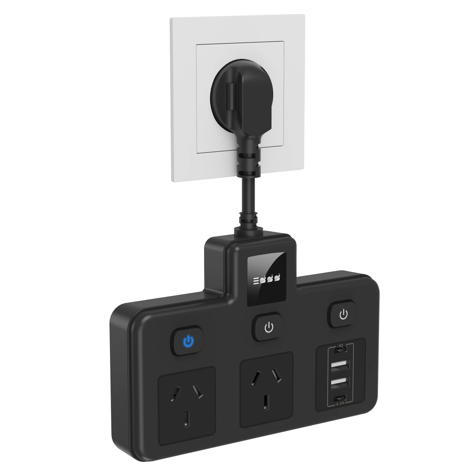 Australian-plug-extension-power-strip-smart-home-socket-power-adapter ...