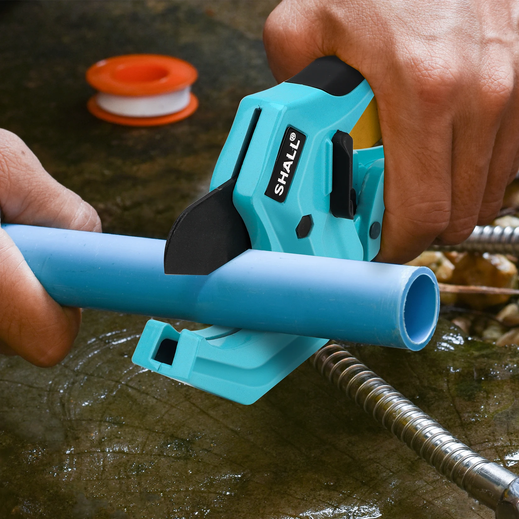 SHALL-SK5-Blade-PVC-Pipe-Cutter-Up-to-42mm-Ratchet-PEX-Cutter-Heavy ...