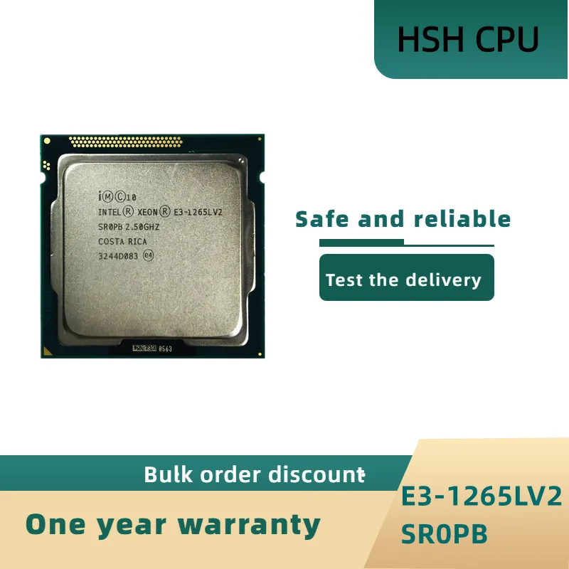 INTEL E3-1265LV2 2.50GHZ Quad-Core 8MB SmartCache E3 1265L V2 HD ...