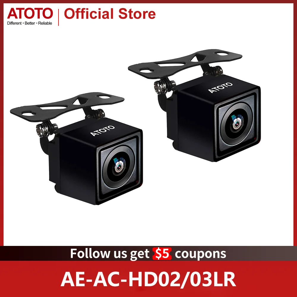 ATOTO-Car-Camera-Rear-HD-720P-Live-Rear-view-180-Wide-Angle-Surround ...