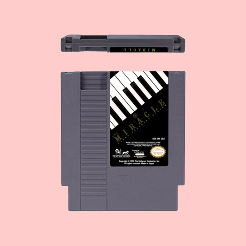 The-Miracle-Piano-Teaching-System-Action-Game-Cartridge-For-NES-72PIN ...