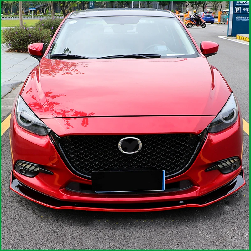 For Mazda 3 Mazda3 2014-2018 Body Kit Front Bumper Lower Grille ...