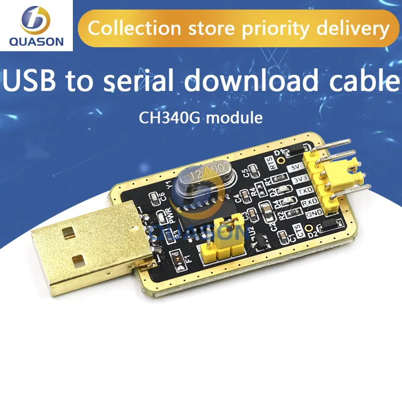 CH340-Module-Instead-of-PL2303-CH340G-RS232-to-TTL-Module-Upgrade-USB ...