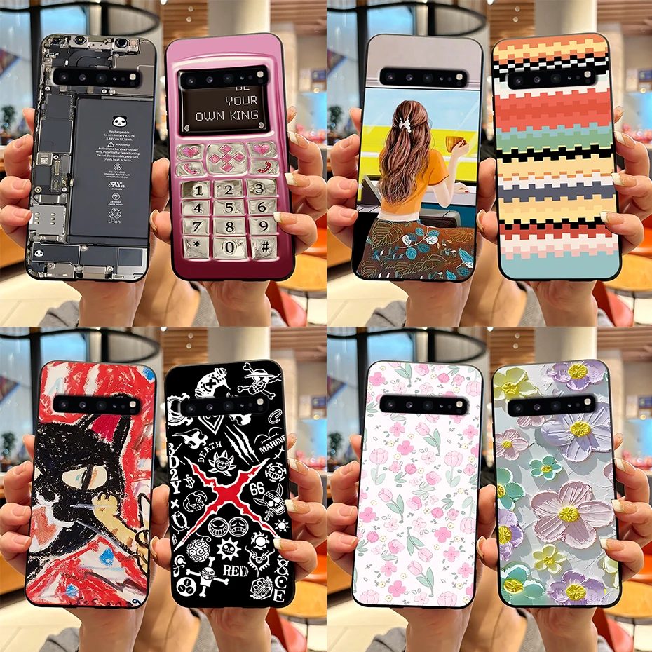 For Samsung S10 5G Case S10E S10 PLUS Soft Fashion Silicone Phone Case ...