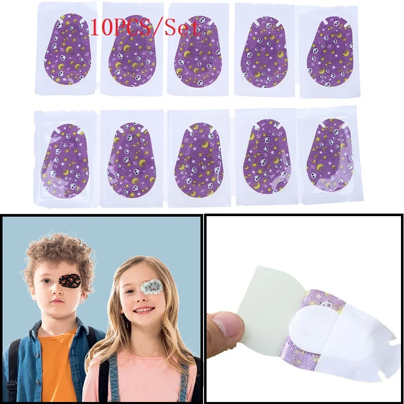 10Pcs-Adhesive-Eye-Patches-Bandage-for-Kids-Girls-Boys-for-Amblyopia ...