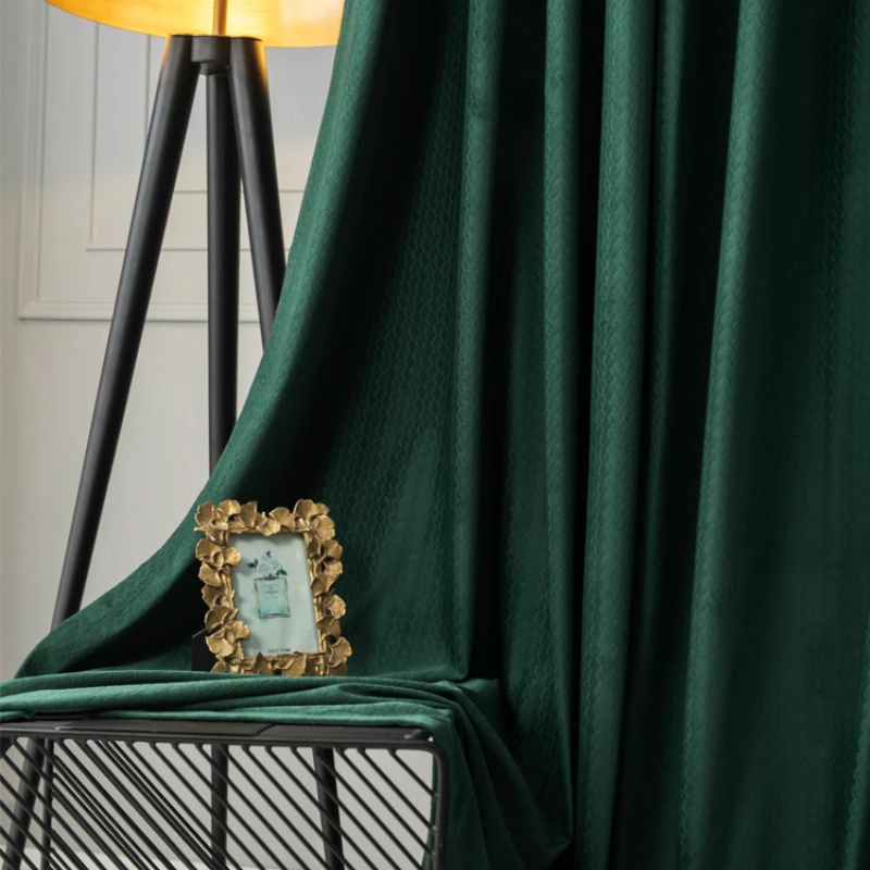 Olive Green Curtains