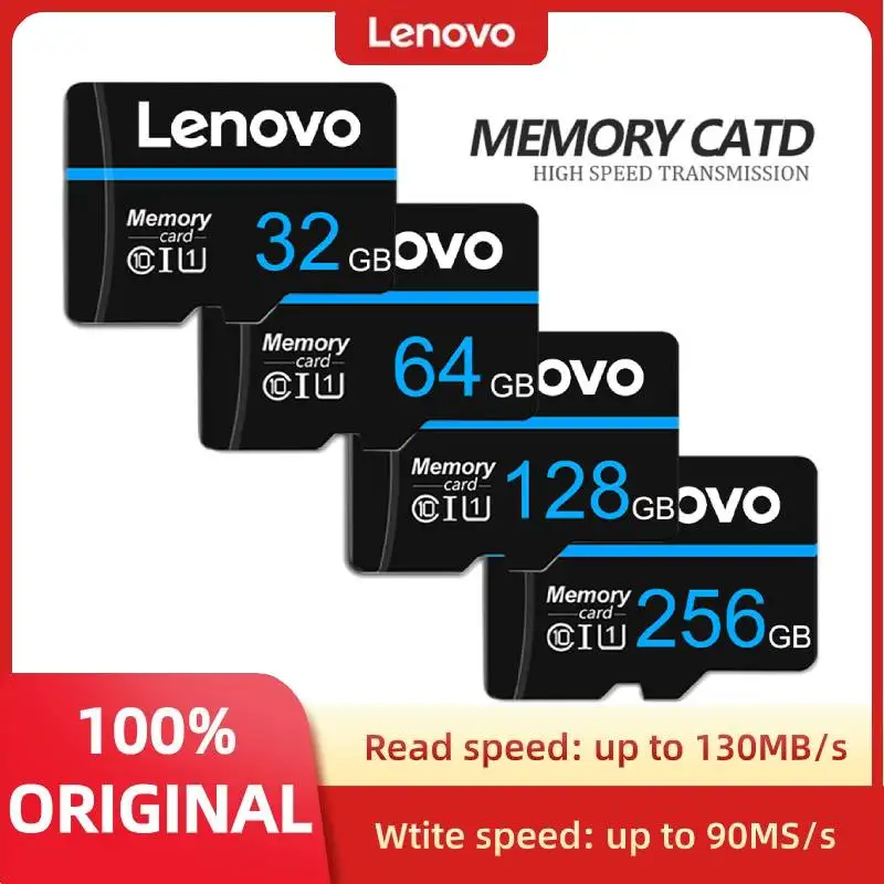 Lenovo-tarjeta-Micro-SD-de-alta-velocidad-tarjeta-Flash-TF-de-2TB-1TB ...