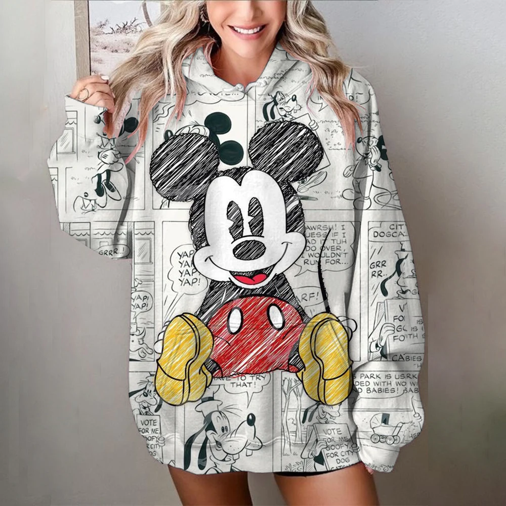 Sudadera-con-capucha-de-Mickey-Minnie-Mouse-para-mujer-abrigo-de-oto-o ...