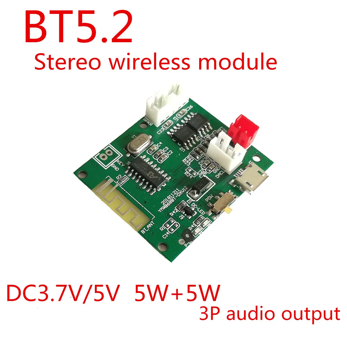 Mini-BT5-2-Wireless-Stereo-5V-5W-2-Rechargeable-Audio-Amplifier-Bt10w ...