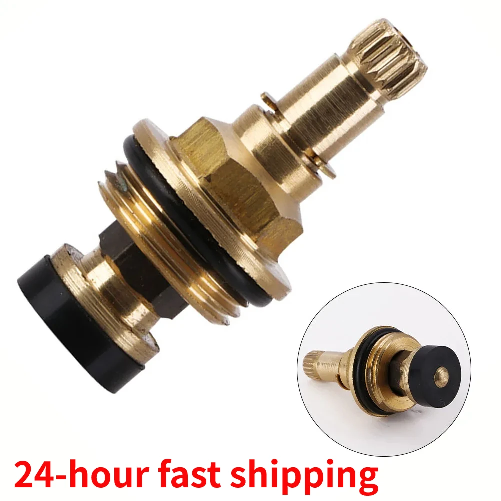 Brass-Faucet-Tap-Valve-Spool-Faucet-Cartridge-Hot-And-Cold-Water-Spool ...