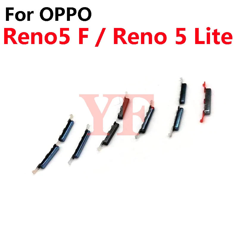 For OPPO Reno 5 Lite 5 Pro Plus 5F 5Z 5Pro+ Plus 4G 5G Power Button ON ...