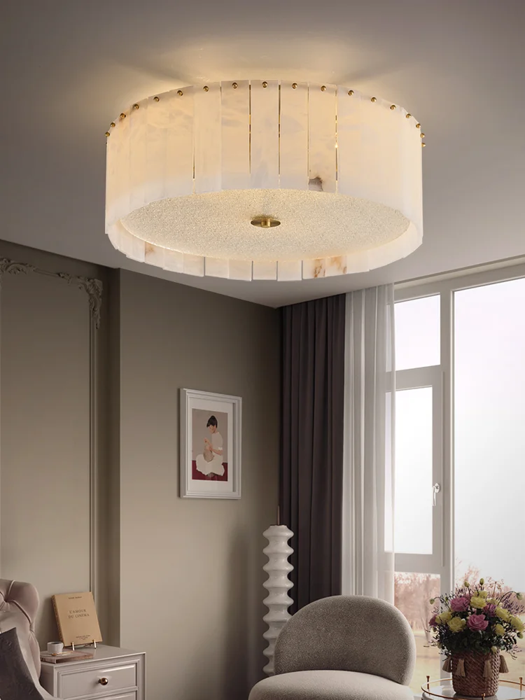 Marble-LED-Ceiling-Lamp-For-Bedroom-Study-Living-Room-Loft-Home-Modern ...
