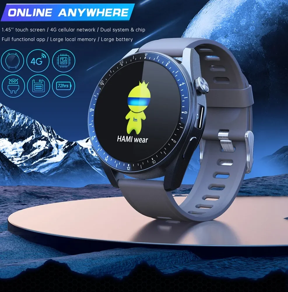 2023-New-A2-Android-10-Smart-Watch-600mAh-1-45-Inch-2MP-Camera-Smart ...