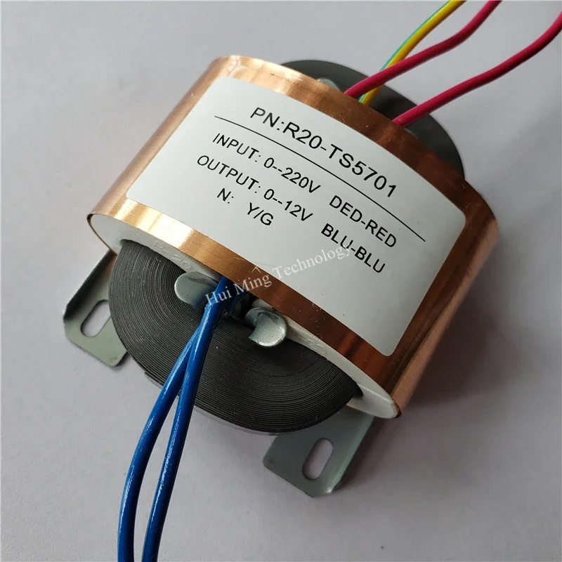 R-Core-Transformer-30W-R20-R-Type-Transformers-220V-To-12V-2-5A-Copper ...