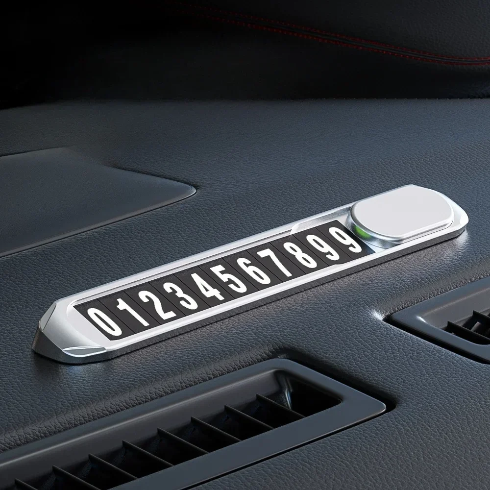 1PC-Glass-Hammer-Parking-Plate-Metal-Moving-Car-Phone-Number-Plate ...