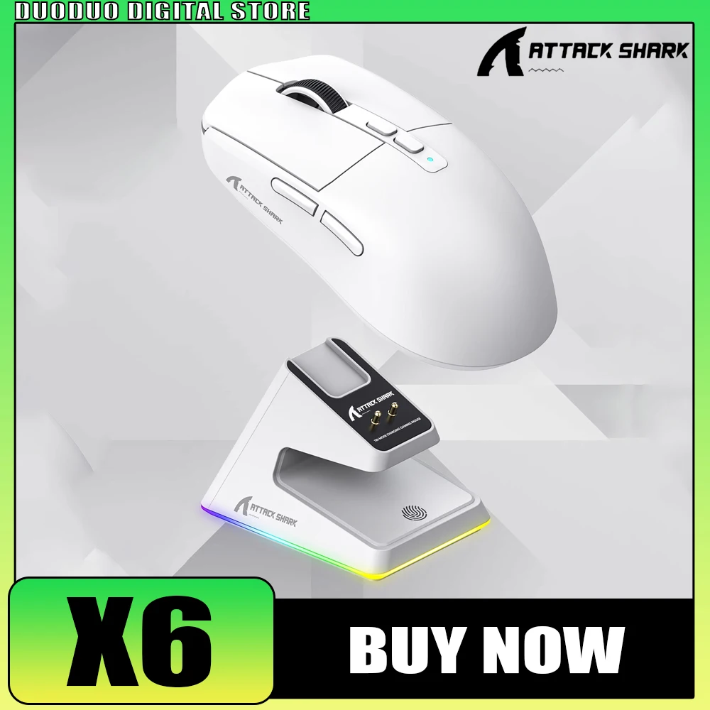 Ataque-Shark-X6-e-X3-Mouse-Sem-Fio-Modo-3-Doca-de-Carregamento-RGB-E ...