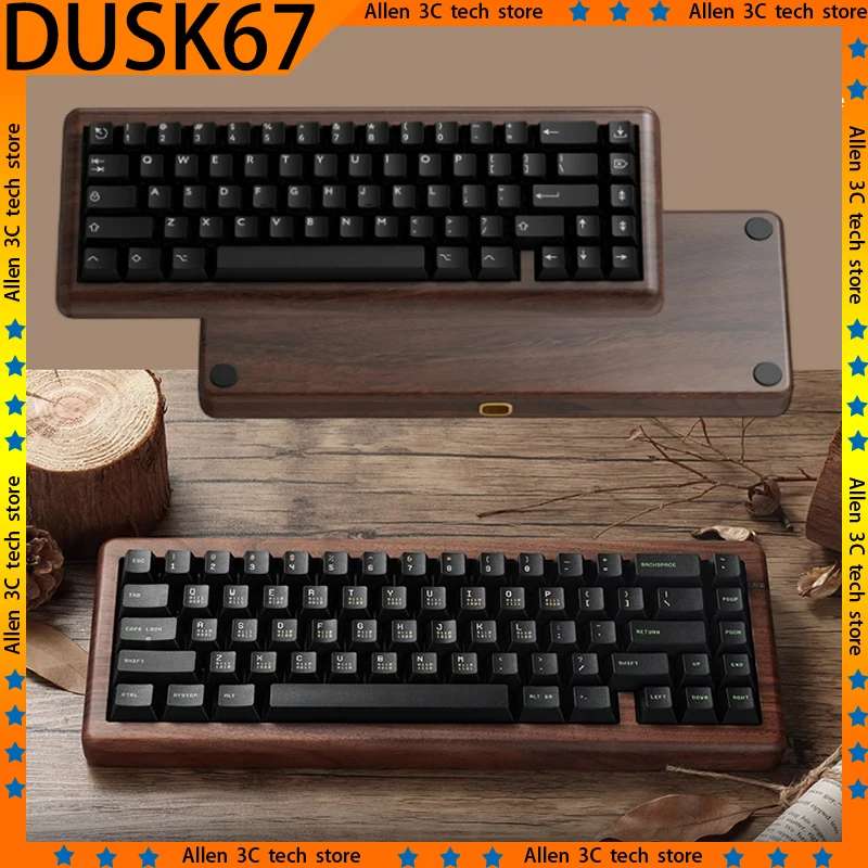 KBDfans-DUSK67-Kit-de-teclado-mec-nico-de-nogal-placa-de ...