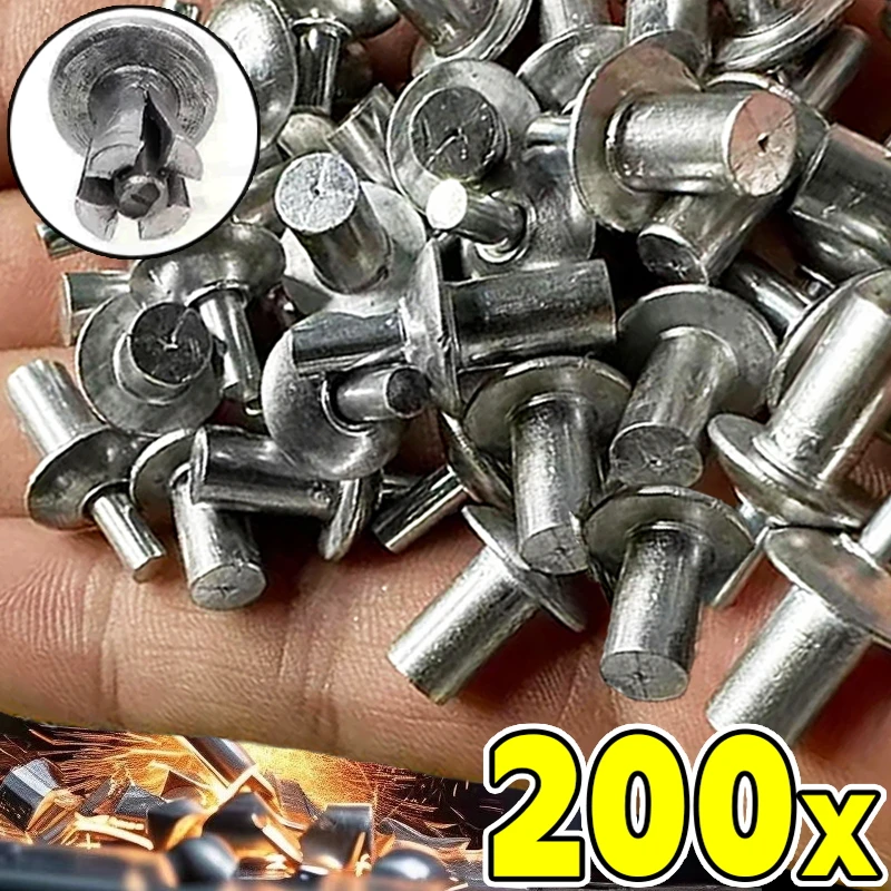 200-10x-Aluminum-Alloy-Hammer-Drive-Expansion-Rivets-7-9-11mm-Knock ...