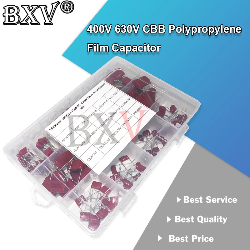 400V-630V-CBB-150PCS-Set-Polypropylene-Film-Capacitor-0nf-68nf-CBB ...