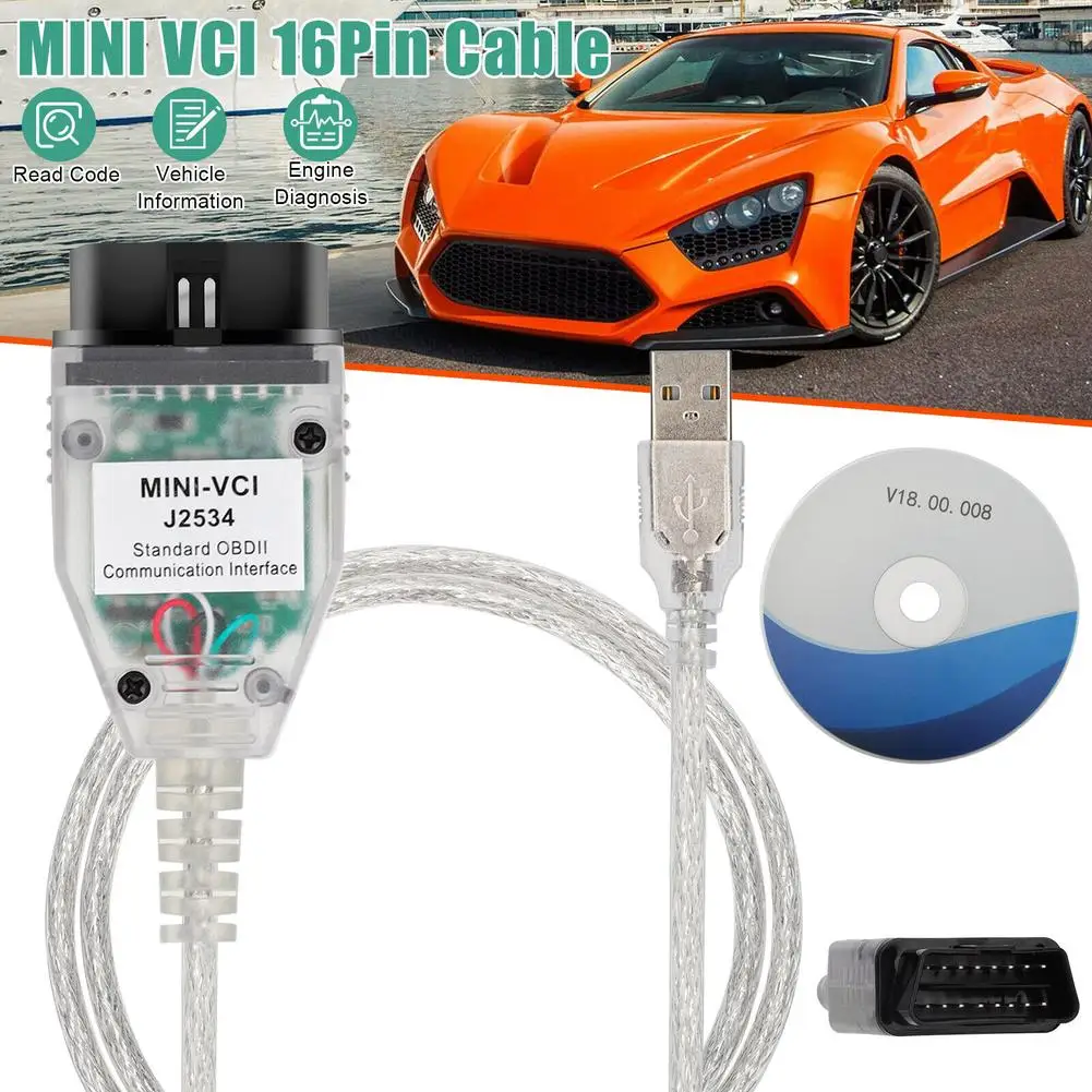 MINI-VCI-J2534-OBD2-Car-Diagnostic-Cable-OBD2-Firmware-V1-4-1-16-Pin ...