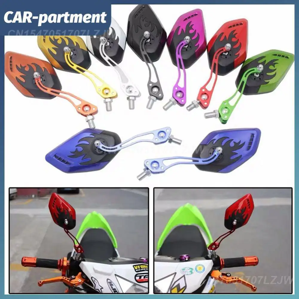 Universal-Motorcycle-Scooter-Back-Side-Mirror-Durable-Stylish ...