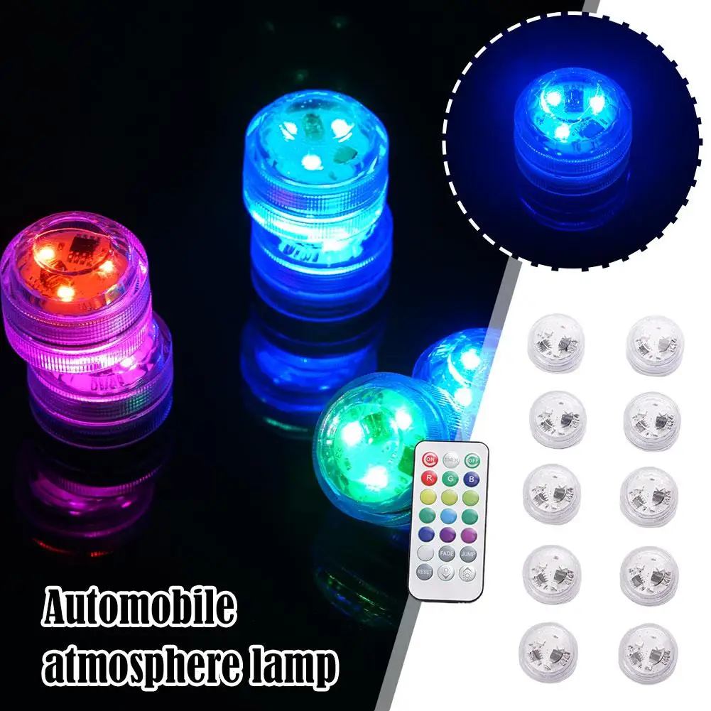 Wireless-Colorful-LED-Car-Interior-Ambient-Light-Remote-Control ...