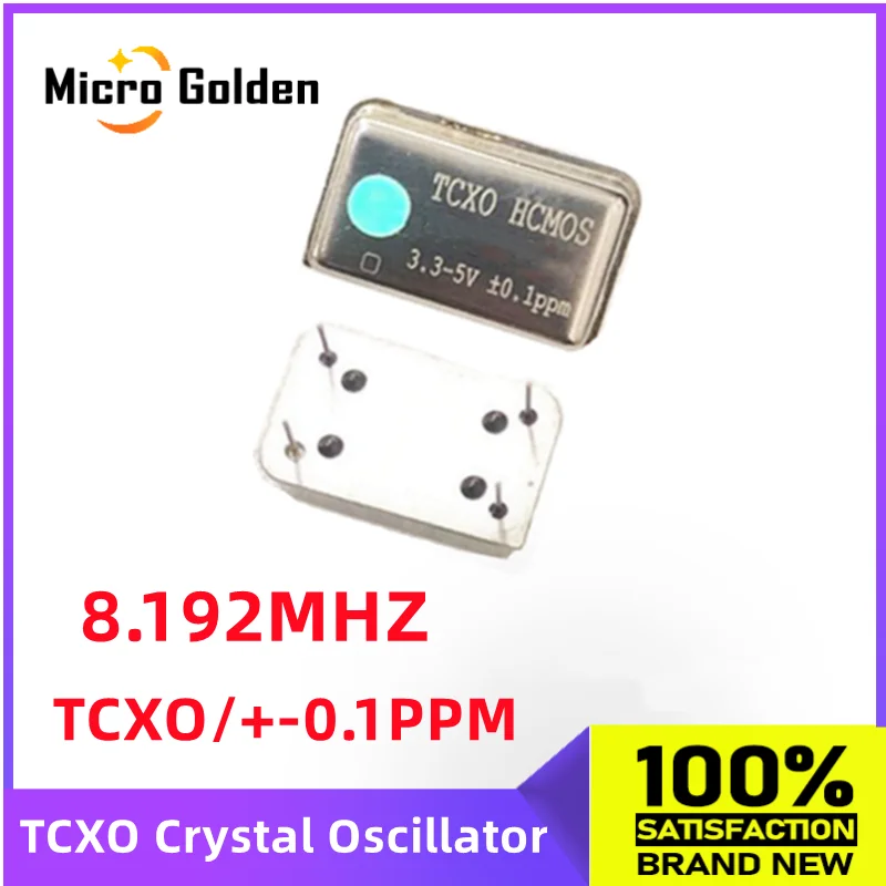(1pcs) 8.192MHZ 8.1920MHZ 8.192M TCXO Rectangular Temperature Compensated Crystal Oscillator DIP ...