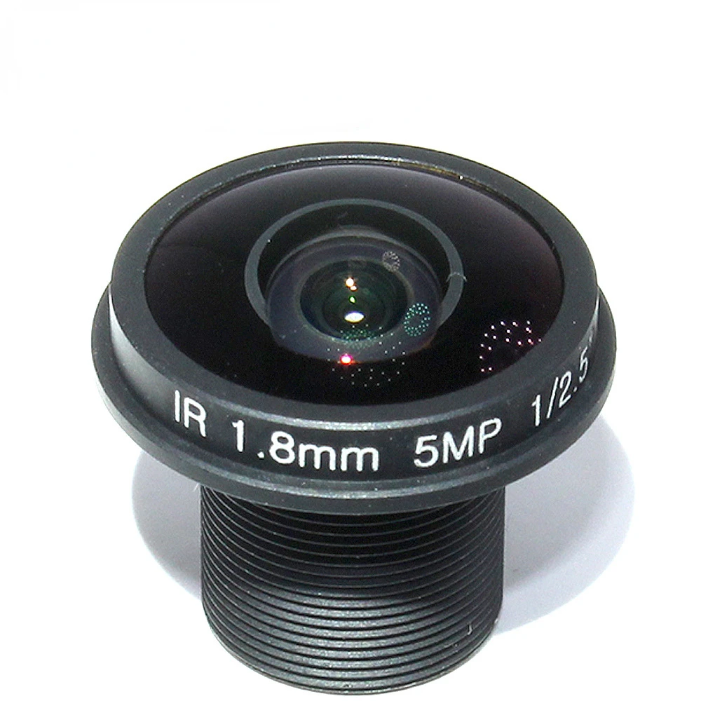 Fish Eye Panoramic Lens with Edge CCTV Lens 5MP 1.8mm M12 180 Degree ...