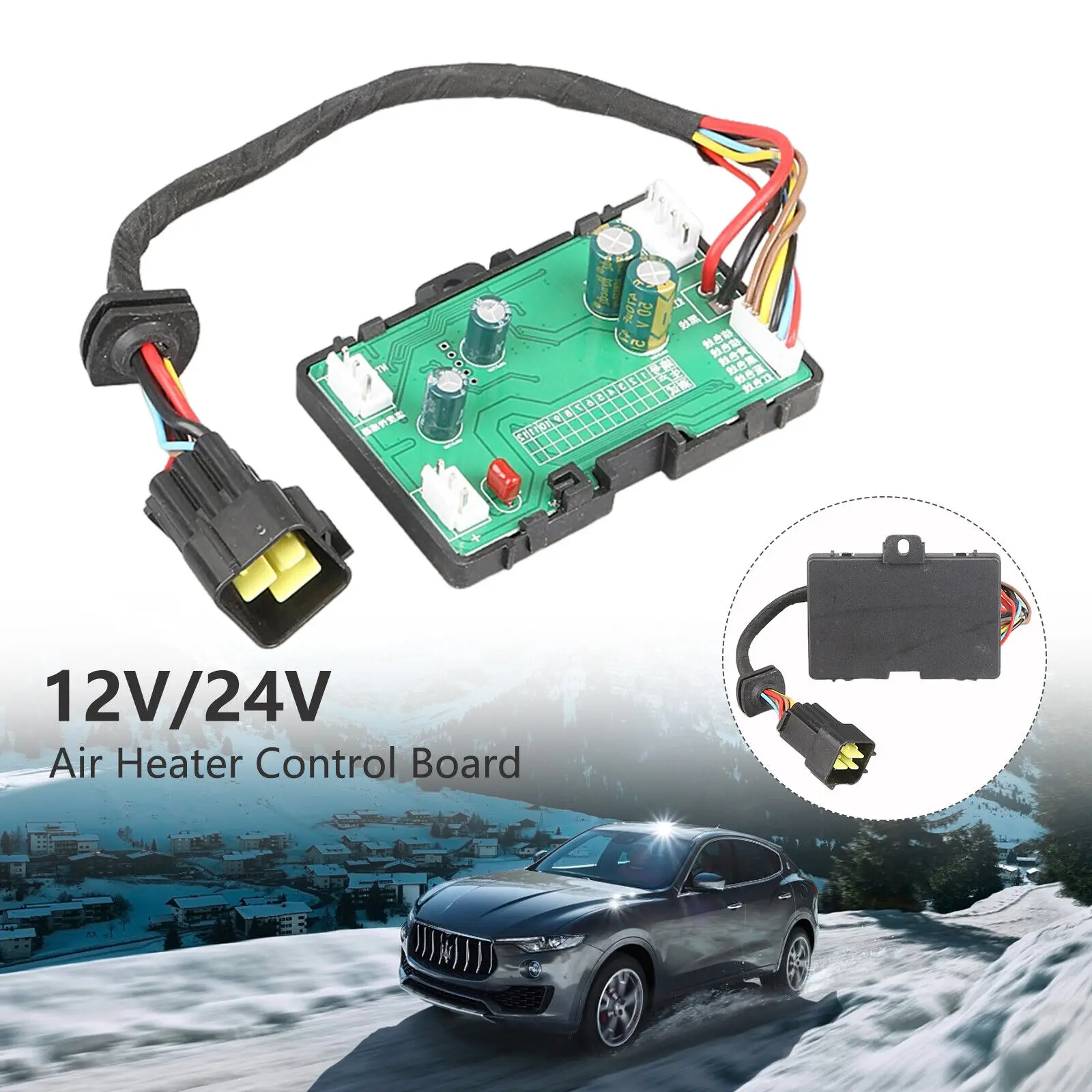 12V-24V-For-Car-Van-2KW-8KW-Air-Diesel-Parking-Heater-Control-Board ...