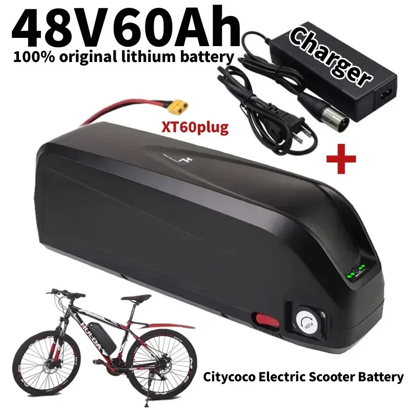 New-Citycoco-Electric-Scooter-Battery-48V-20Ah-60Ah-for-250W-1500W ...